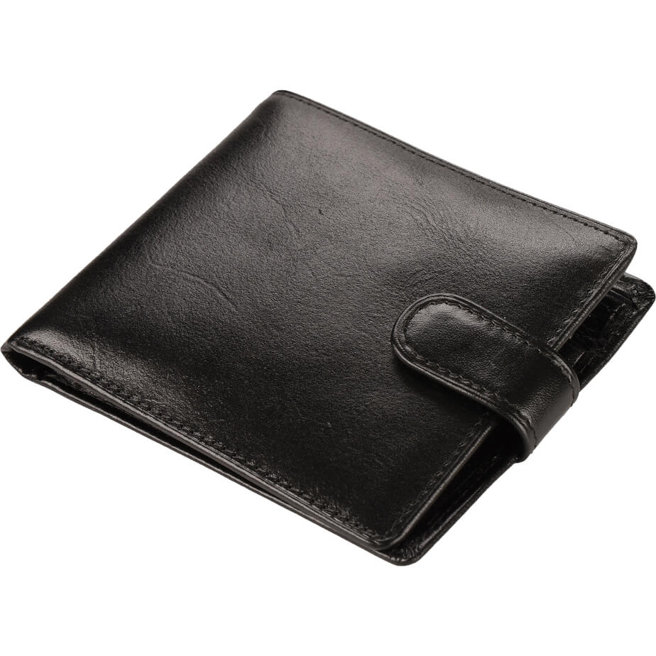 Wallet with Coin Purse & Tab Closure | Brandability