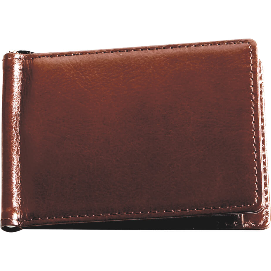 Vitello Leather Money Clip | Brandability