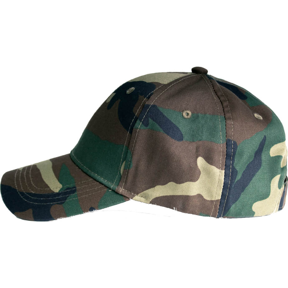 FWRD Basic 6 Panel Camo Cap | Brandability