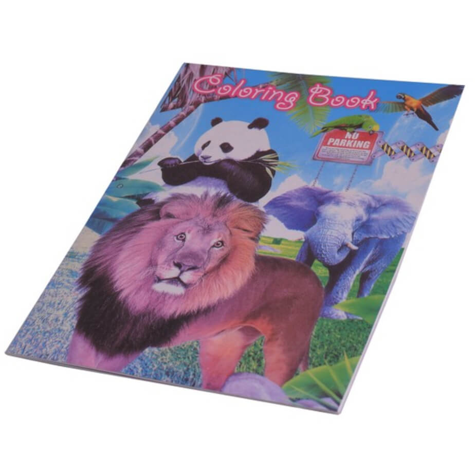 Wildlife Stickers & Colouring Book | Brandability