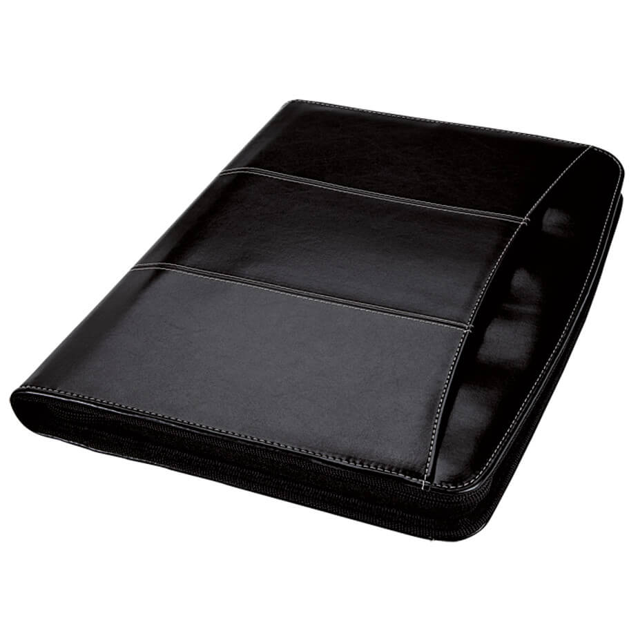 Zippered Binder With Extending Carry Handle | Brandability Zippered Binder With Extending Carry Handle | Brandability
