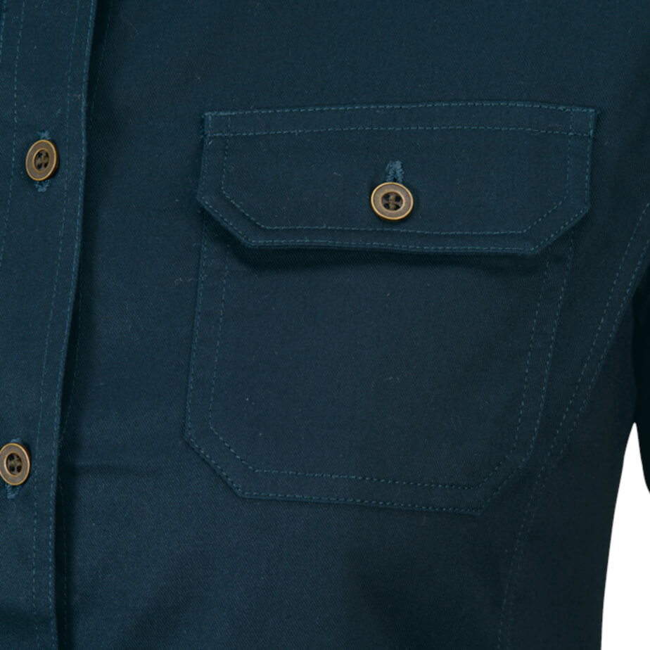 Mens Bush Shirt Long Sleeve | Brandability