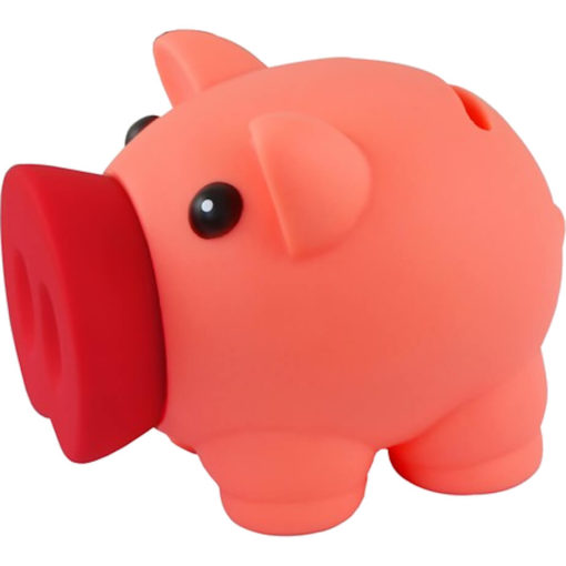 Rubber Piggy Bank | Brandability