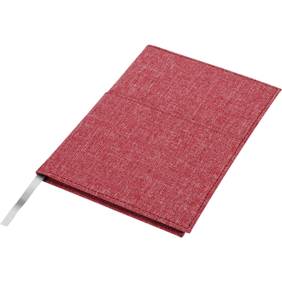 A5 Melange Notebook With Front Pocket | Brandability