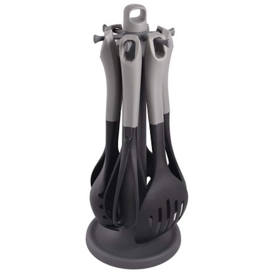 6-Piece Kitchen Utensils & Rotating Stand | Brandability