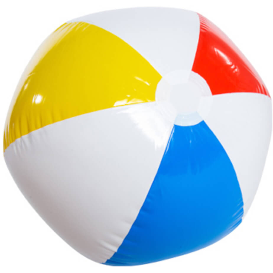 40cm Multi Colour Beach Ball | Brandability