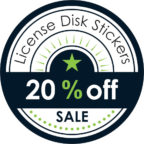 License Disc Sticker | Brandability