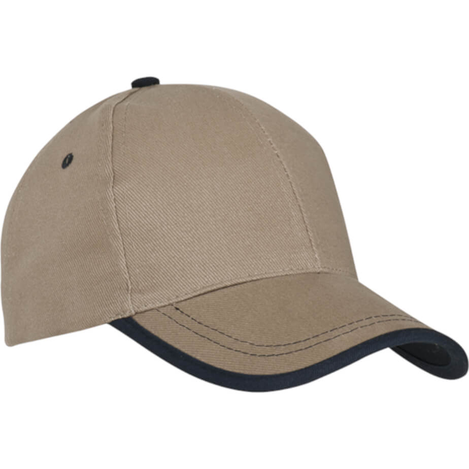 6 Panel Canvas Binding Cap | Brandability