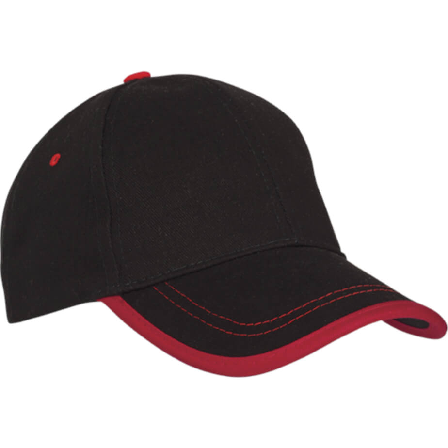 6 Panel Canvas Binding Cap | Brandability