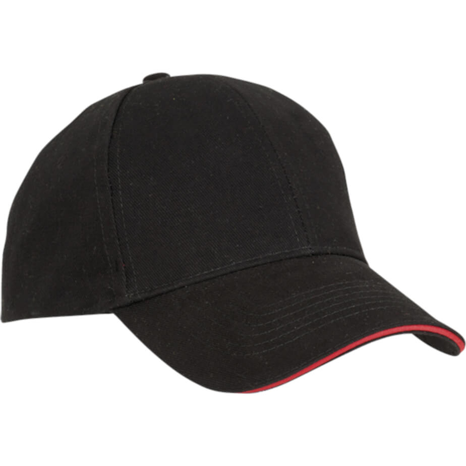 6 Panel Sandwich Peak Cap | Brandability