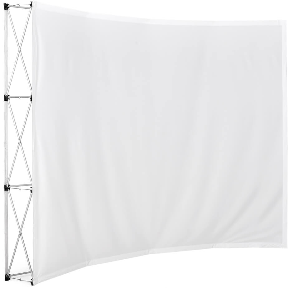 Legend Curved Banner Wall - 2.85m x 2.25m | Brandability