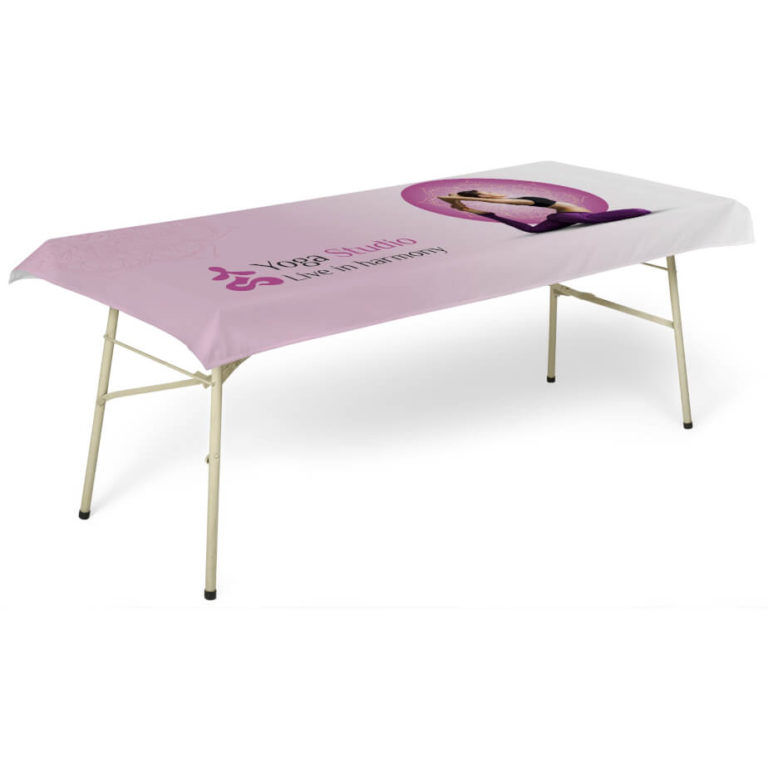 Custom Printed Tablecloths: Corporate Branded Table Cloths | Brandability