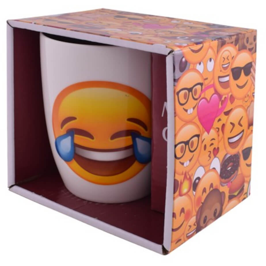 Emoji Oval Cone Mug | Brandability