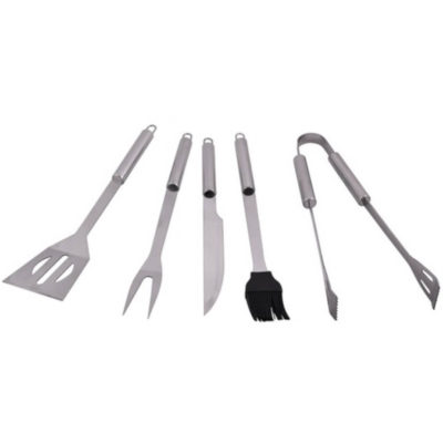 5-Piece Stainless Steel Braai Set | Brandability