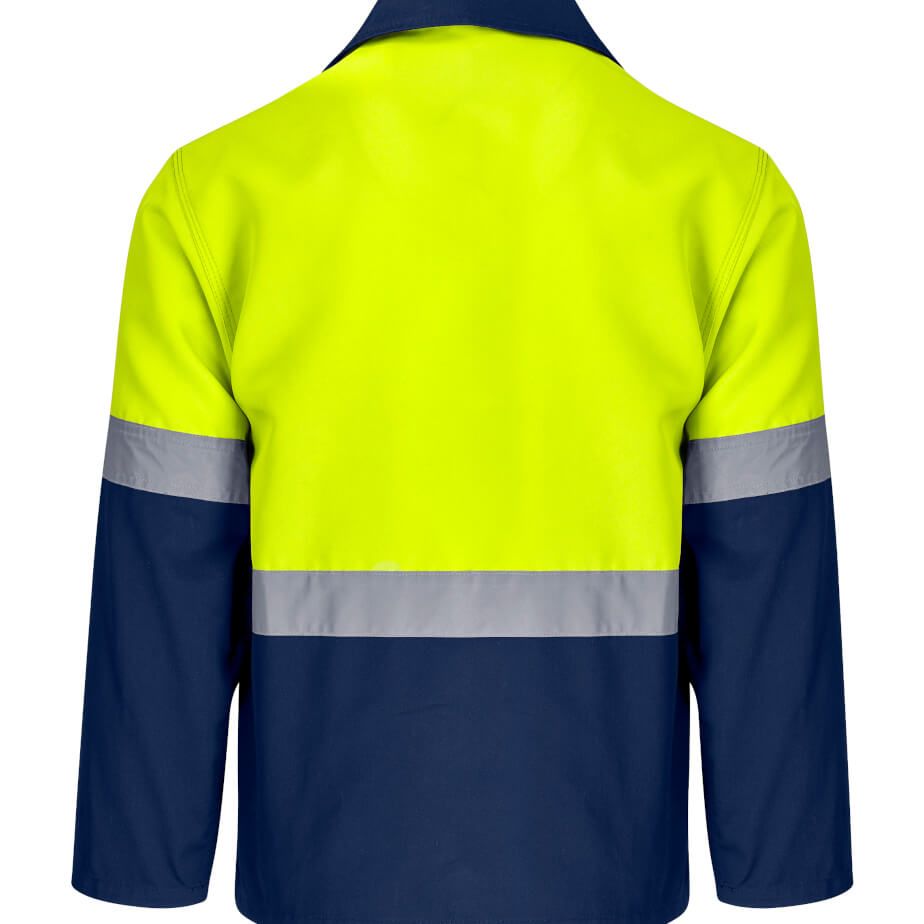 Traffic Premium Two-Tone Hi-Viz Reflective Jacket | Brandability