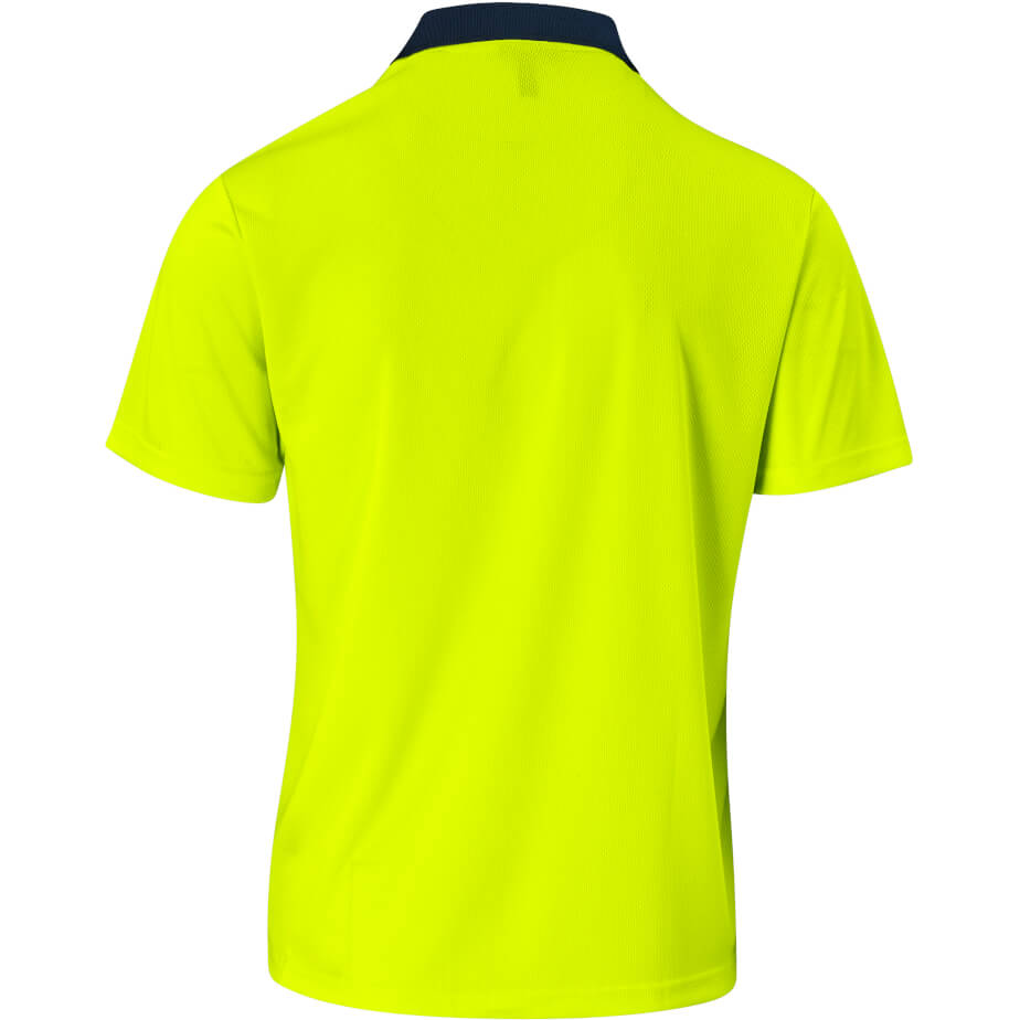 Inspector Two-Tone Hi-Viz Golf Shirt | Brandability