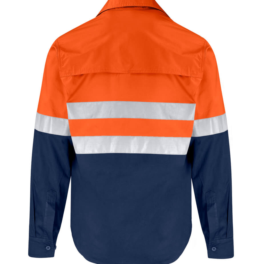 Access Vented Two-Tone Reflective Work Shirt | Brandability