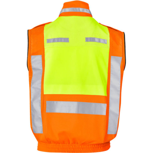 Metro Two-Tone Hi-Viz Reflective Zip-Off Jacket | Brandability