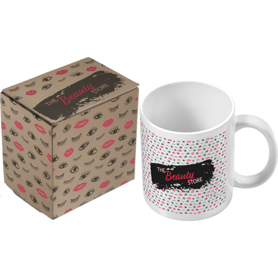Blank Canvas Mug in Bianca Custom Gift Box | Brandability