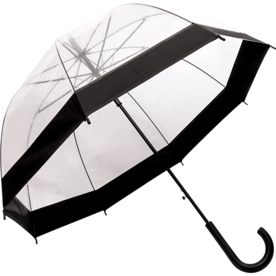 Dome Shaped Clear Umbrella | Brandability