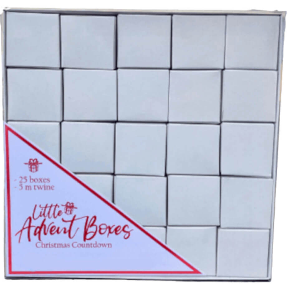 Plain DIY Advent Boxes | Brandability