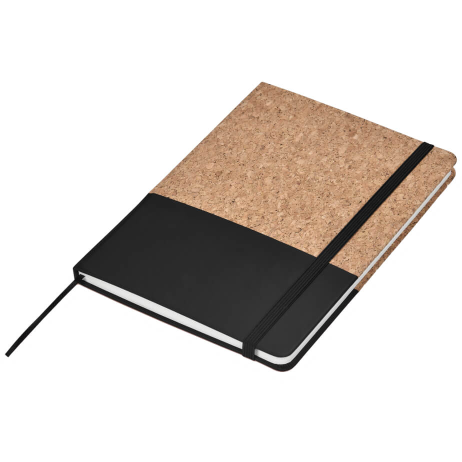 Okiyo Denki Cork A5 Hard Cover Notebook | Brandability
