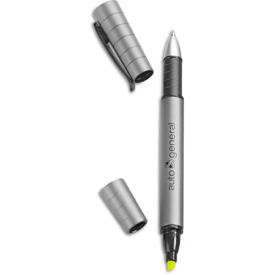 Altitude Writebright Highlighter Ball Pen | Brandability