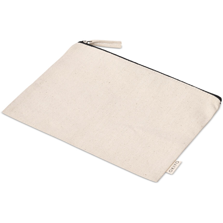 Okiyo Midori Cotton A4 Document Pouch | Brandability