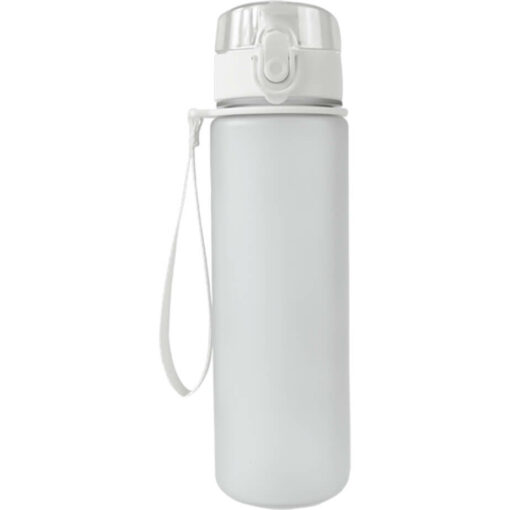 600ml Frosted Cylinder Water Bottle | Brandability