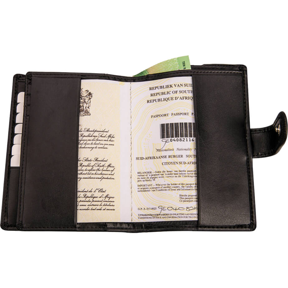 Passport Holder with Tab | Brandability