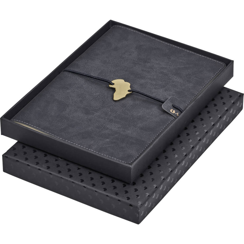 Andy Cartwright Afrique Cowskine A5 Soft Cover Notebook | Brandability