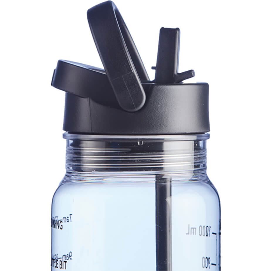 1L Torrent Water Bottle With Straw | Brandability