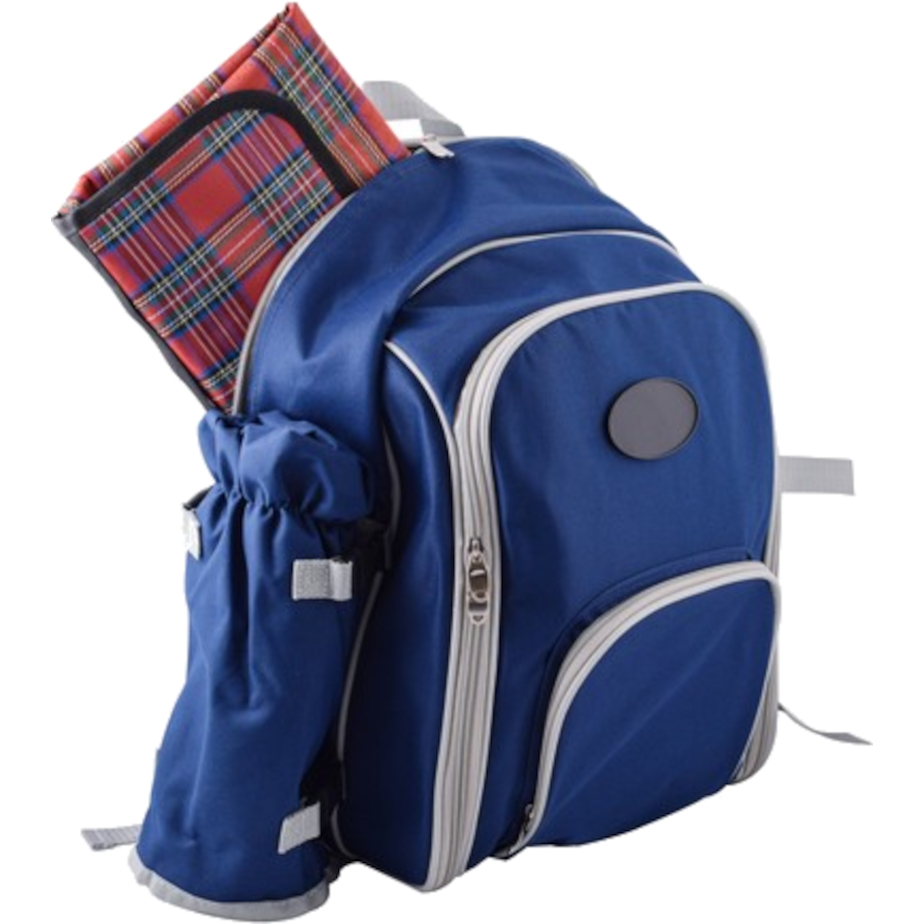 4-Person Picnic Backpack and Blanket | Brandability