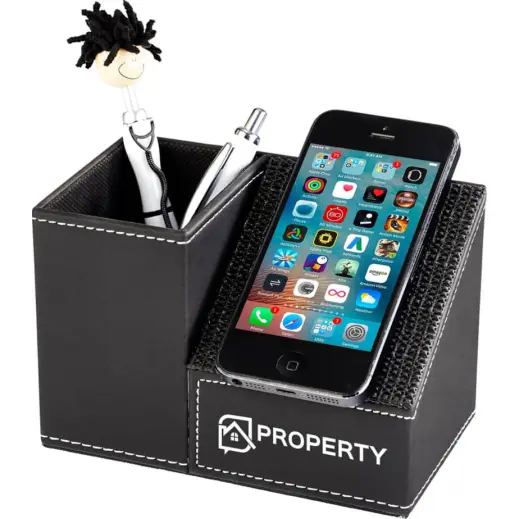 Altitude Advantage Desk Caddy & Phone Holder | Brandability