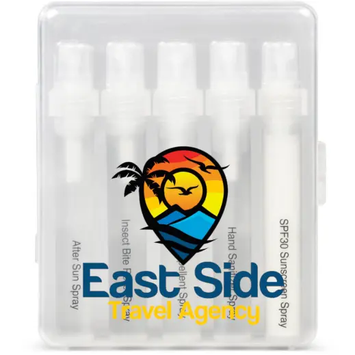 Cinco Travel Care Set | Brandability