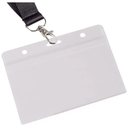 PVC Lanyard Pouch - 10.3cm x 9cm | Brandability