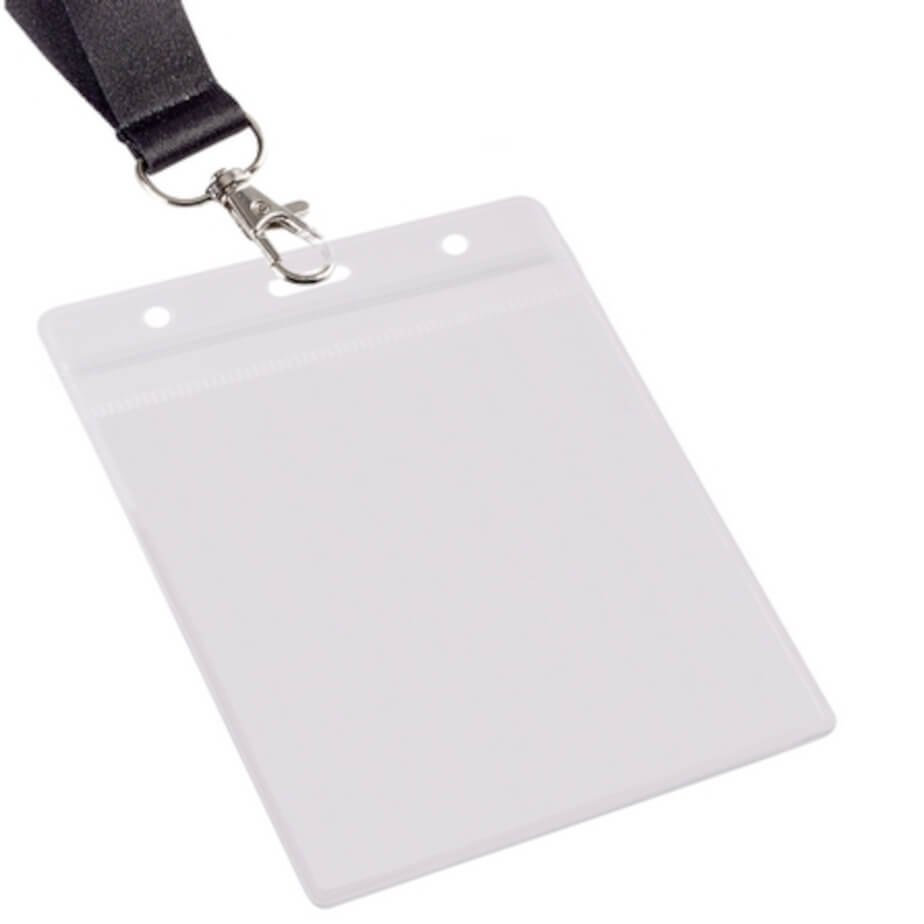 PVC Lanyard Pouch - 9.5cm x 13cm | Brandability