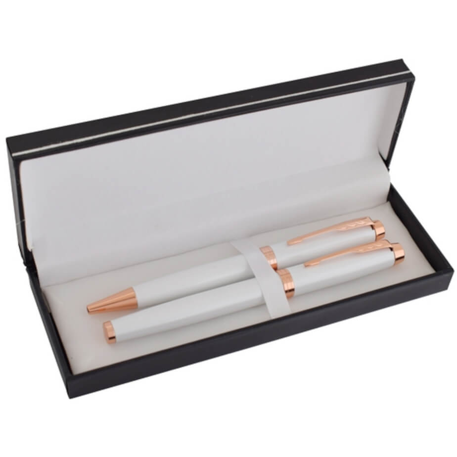 Copper Crest Roller & Ball Set | Brandability
