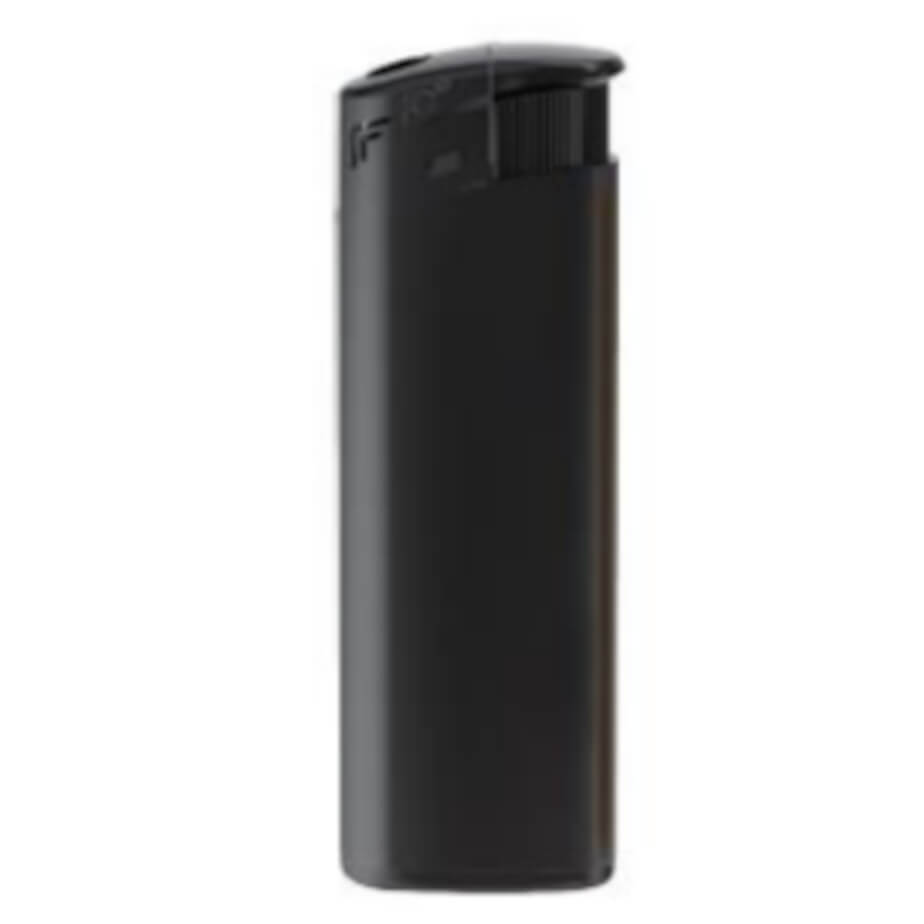 Nano Piezo Electronic Refillable Black Lighter | Brandability