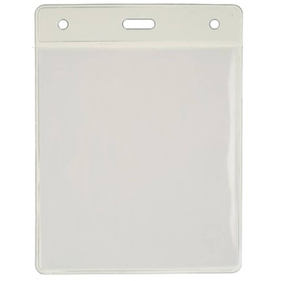 Flexible PVC Pouch With Pre-Punched Holes And Slot - Pack Of 50 ...