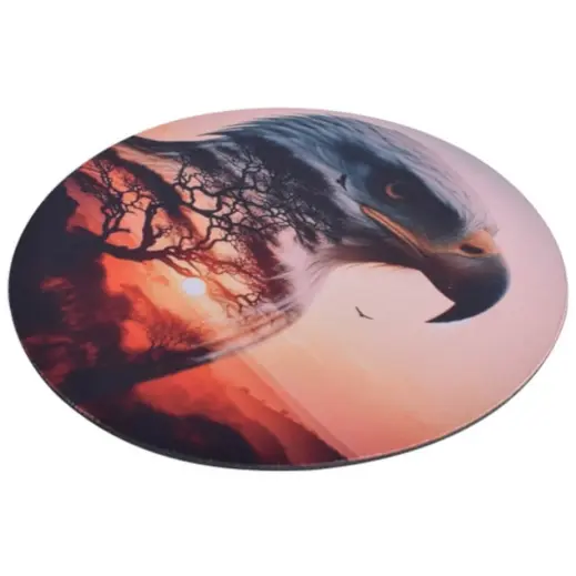 Sublimation Round Mouse Pad | Brandability