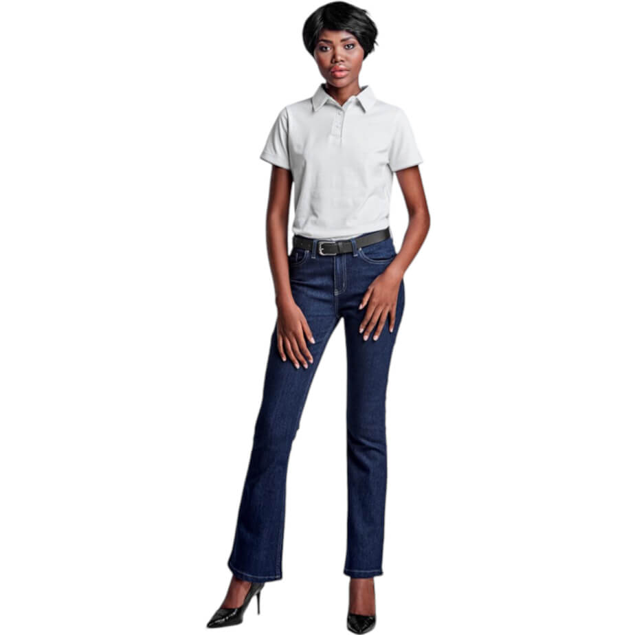 Ladies Bootleg Sierra Jeans | Brandability
