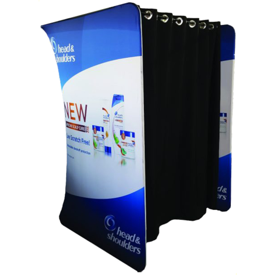 Slimline Changebooth | Brandability