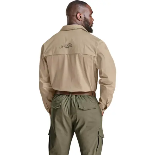 Mens Long Sleeve Mawenzi Twill Shirt | Brandability