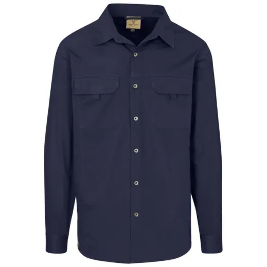 Mens Long Sleeve Mawenzi Twill Shirt | Brandability