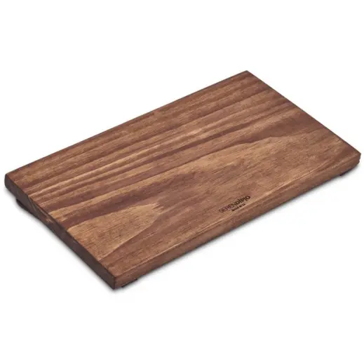 Serendipio Large Farm Style Wooden Tray with Leather Straps | Brandability