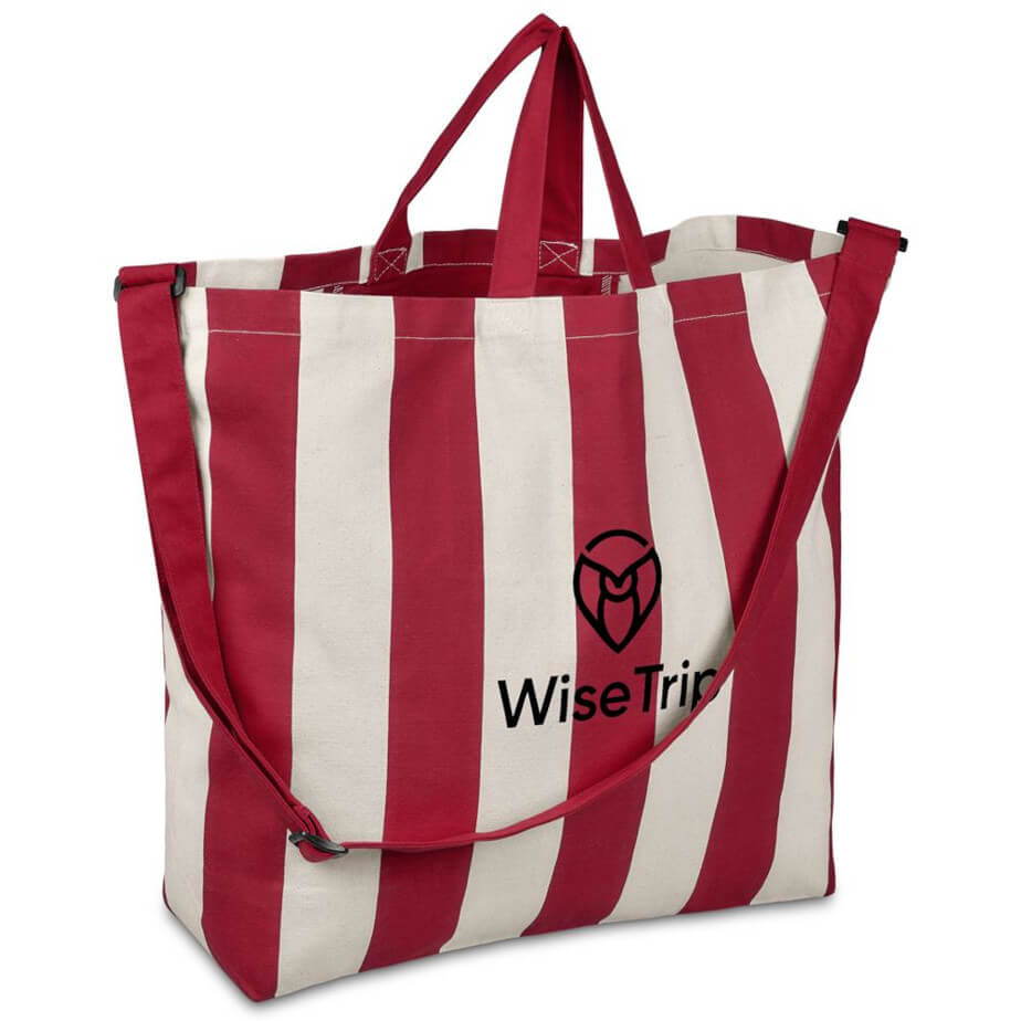 Okiyo Natsuri Recycled Canvas Large Beach Bag | Brandability