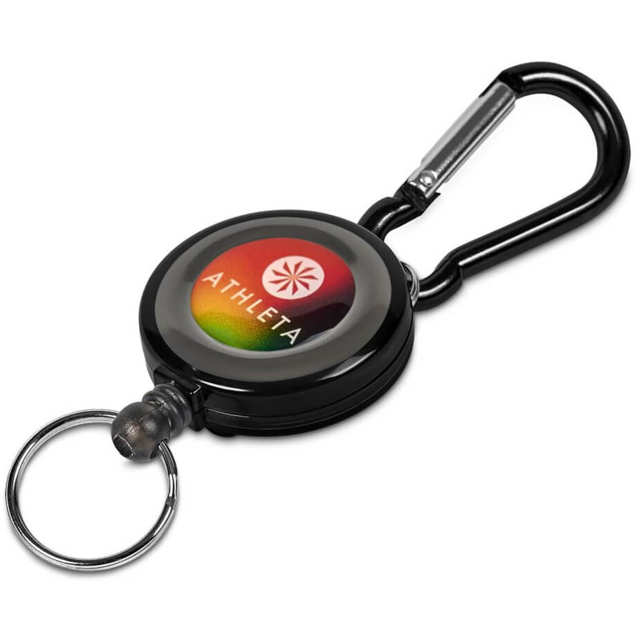 Altitude Swipe Retractable Badge Reel with Carabiner | Brandability