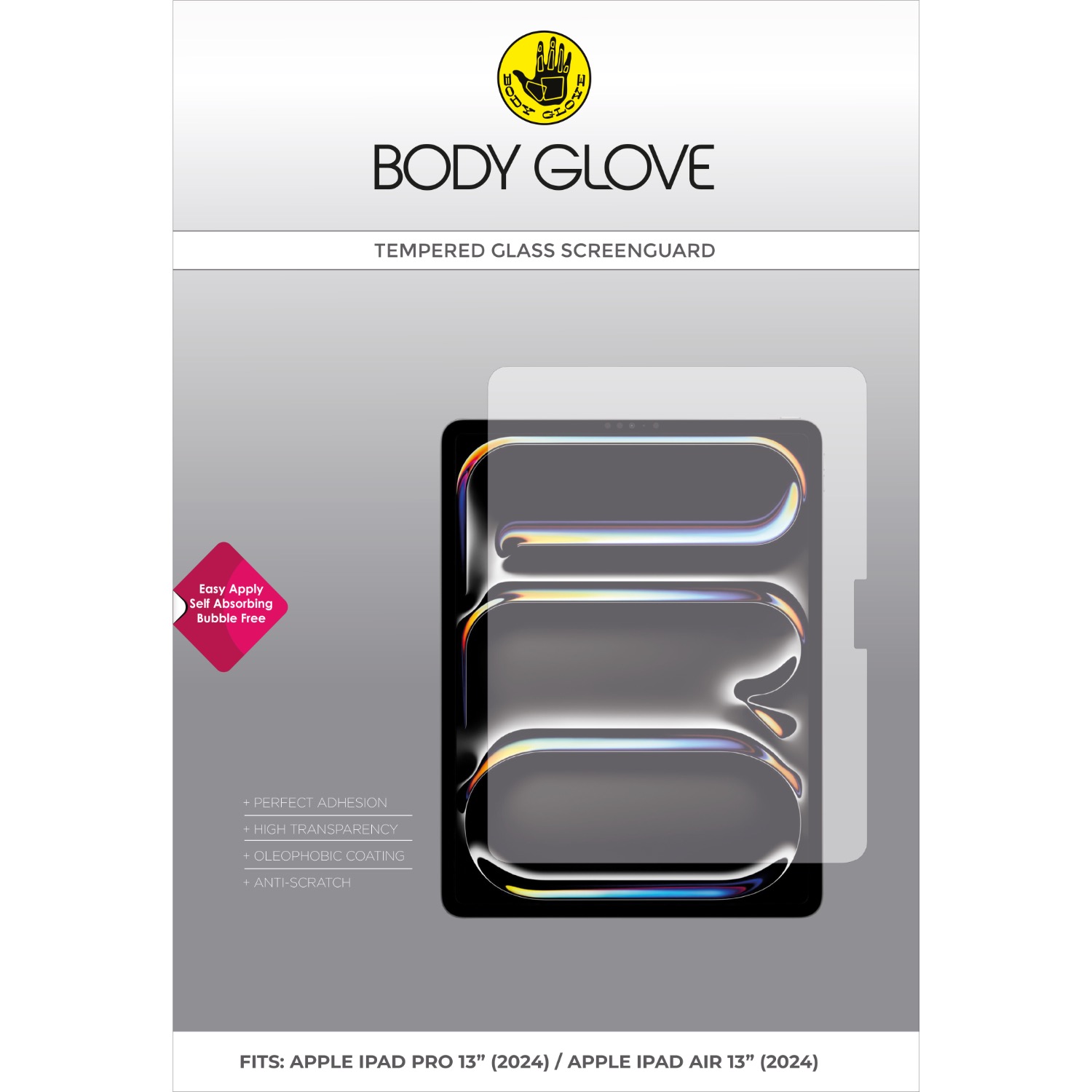 Body Glove Tempered Glass Screen Protector - Apple iPad Pro 13 (2024 ...
