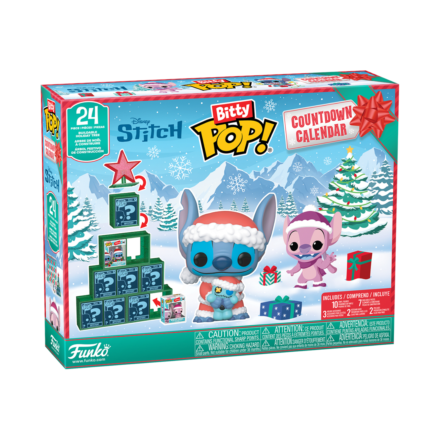 Funko Bitty Pop! CC: Disney Stitch - Countdown Calendar | Brandability